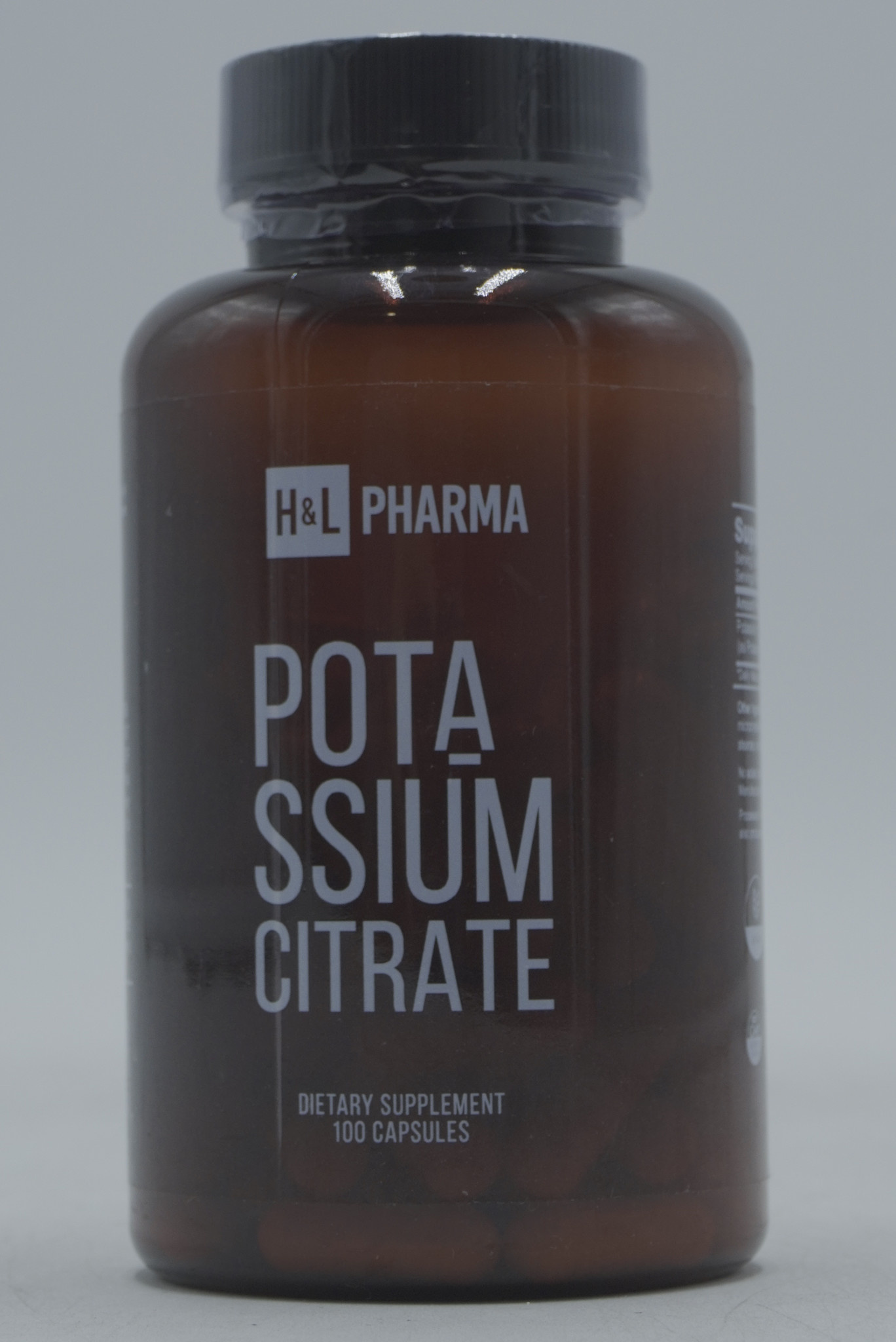 H&L PHARMA CITRATO DE POTASIO 500 MG 100 CAP H&L PHARMA - Choco Suples