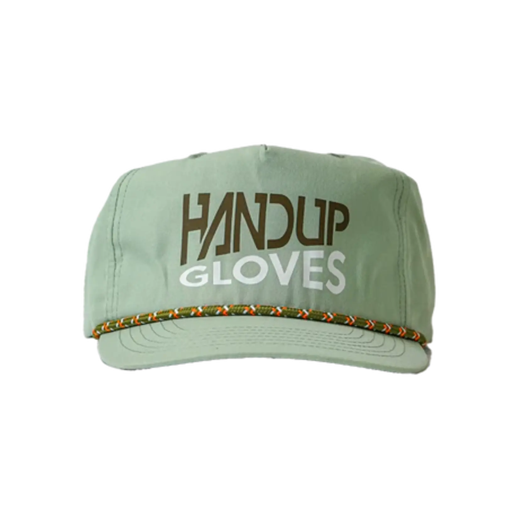 Handup Pinch Front Rope Hat - Stacked Diagonal Logo - Austin Bike Farm