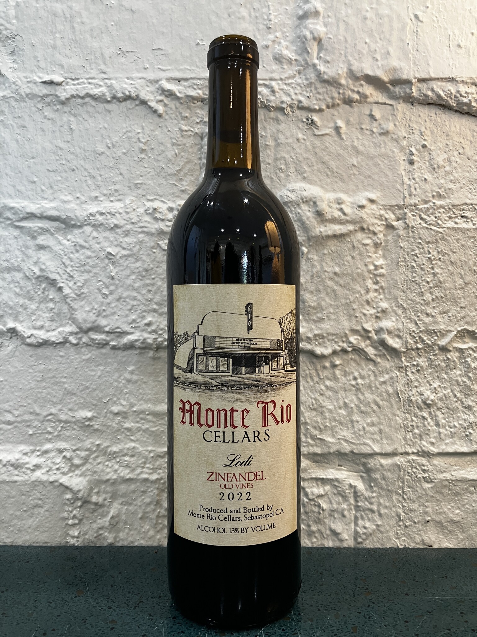 Monte Rio 'Old Vines' Zinfandel - Sidetracked Wine Co.