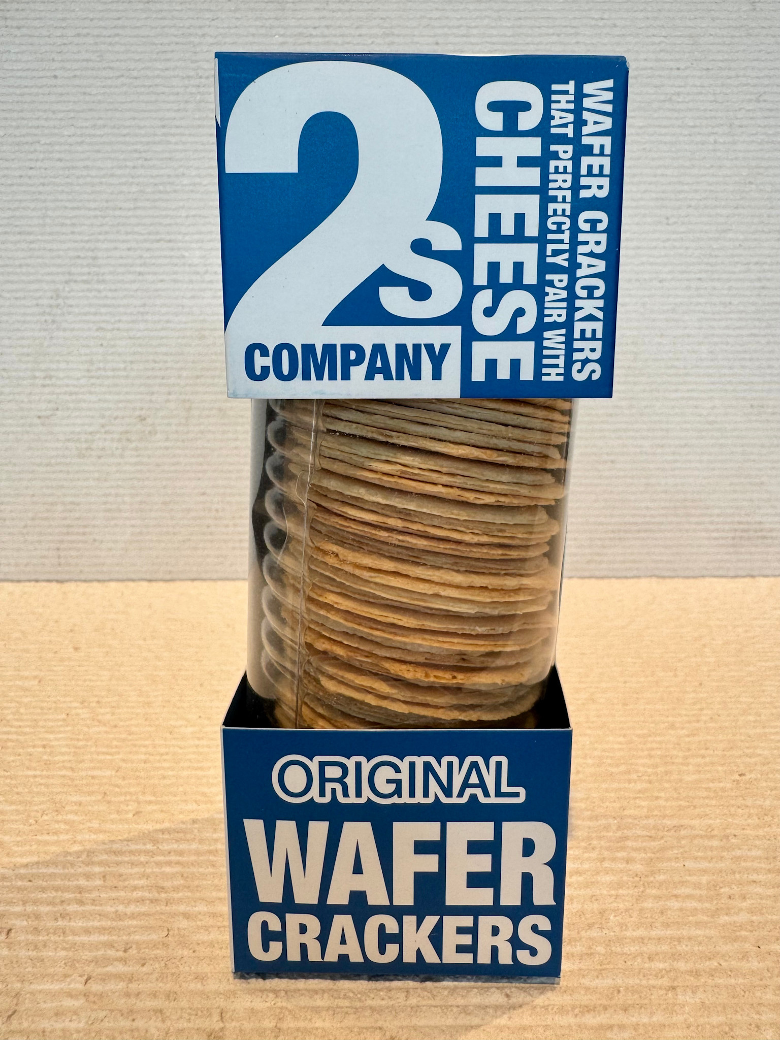 2's Company Original Wafer Crackers - 3.5 oz - Central Bottle