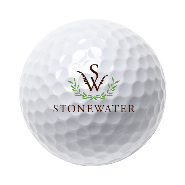 Individual StoneWater Logoed Golf Ball - StoneWater Golf Club