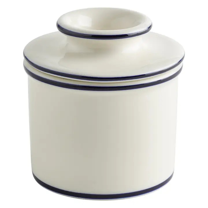 LeBistro Blue Trim - The Original Butter Bell - The Yellow Door Decor