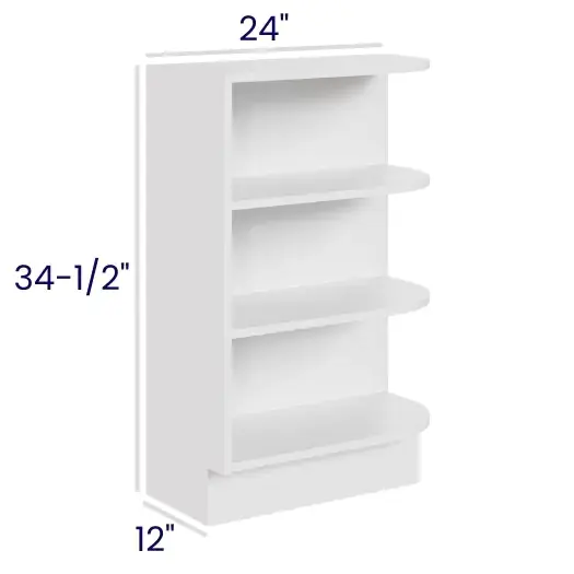 Base End Shelf 12" - Bud's Built Cabinetry by Bud's Warehouse
