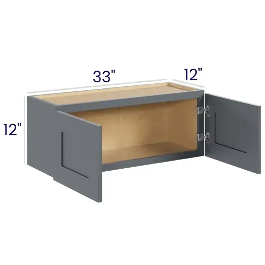 33" W | 12" H Bridge Cabinets - Bud's Built Cabinetry by Bud's Warehouse