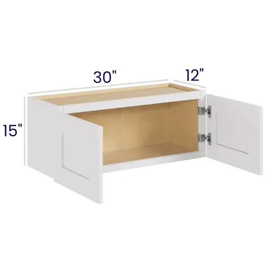 30" W |15" H Bridge Cabinets - Bud's Built Cabinetry by Bud's Warehouse